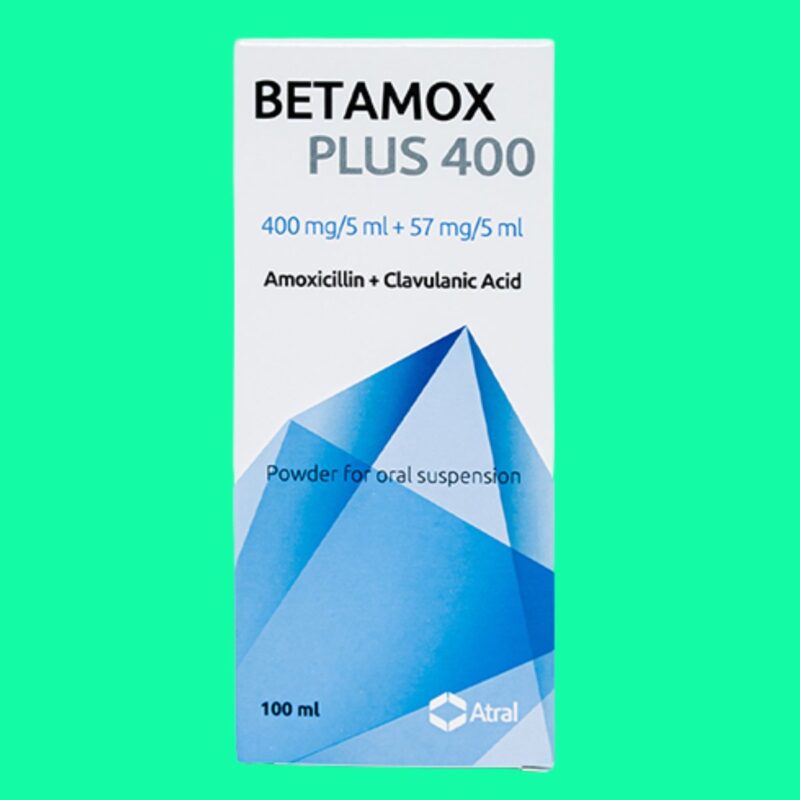 Thuốc Betamox Plus 400/57 (Amoxicillin/Acid clavulanic) điều trị nhiễm ...