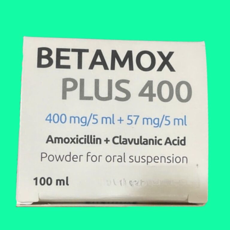 Thuốc Betamox Plus 400/57 (Amoxicillin/Acid clavulanic) điều trị nhiễm ...