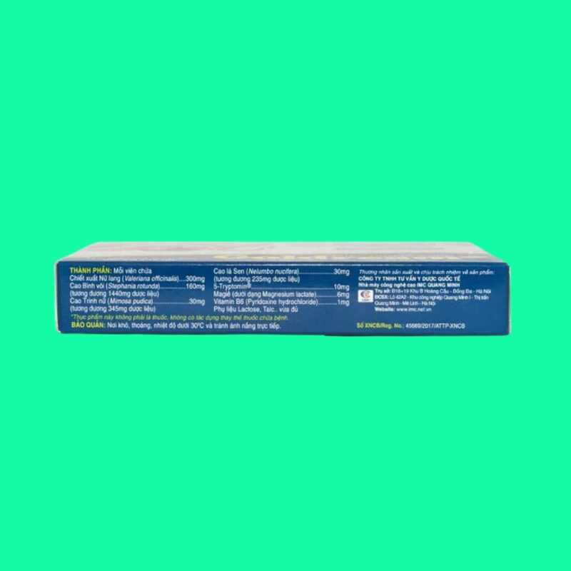 Goldream hỗ trợ an thần, cải thiện chất lượng giấc ngủ