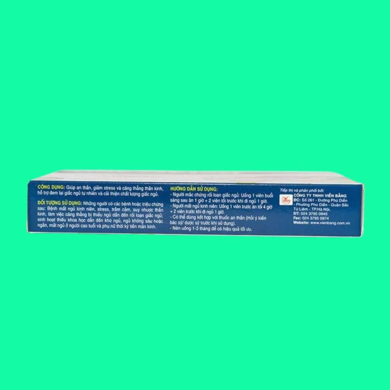 Goldream hỗ trợ an thần, cải thiện chất lượng giấc ngủ