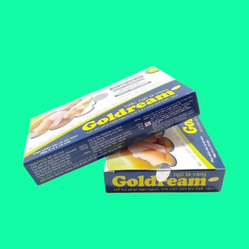 Goldream hỗ trợ an thần, cải thiện chất lượng giấc ngủ