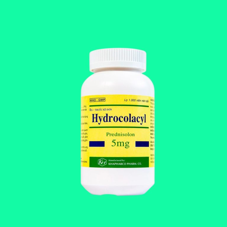 Hydrocolacyl 5mg (Prednisolone) kiểm soát nhiều tình trạng viêm và dị ứng