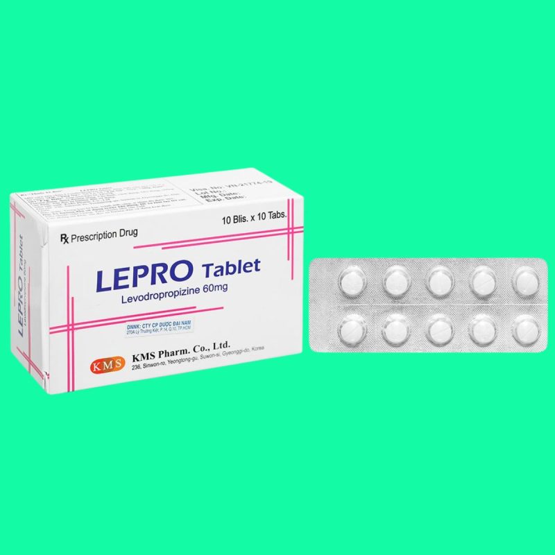 Thuốc Lepro Tablet 60mg (Levodropropizin) có tác dụng chống ho
