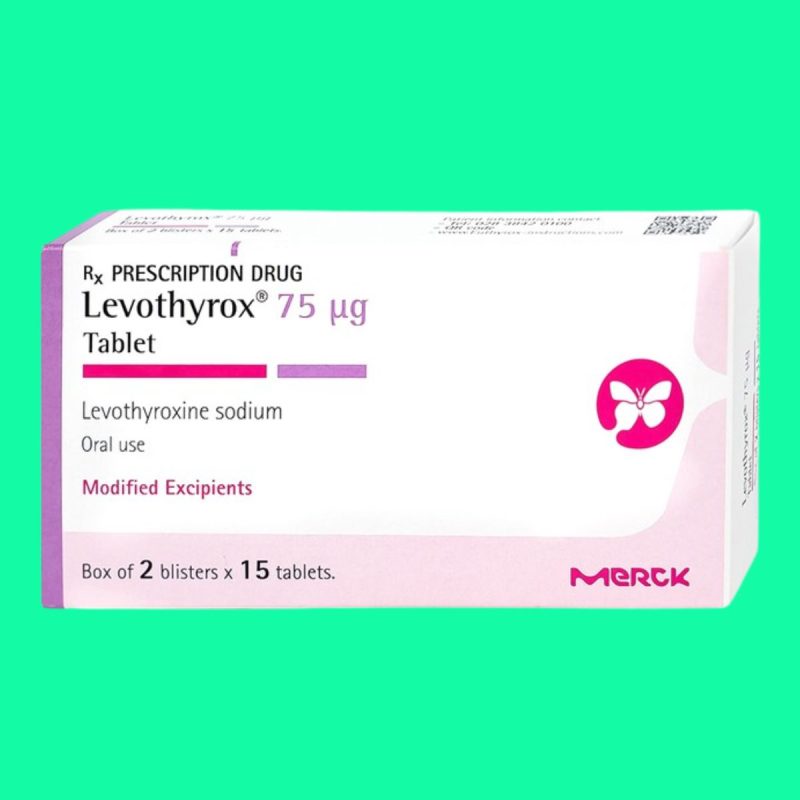 Thuốc Levothyrox 75mcg (Levothyroxine) điều trị bệnh lý tuyến giáp