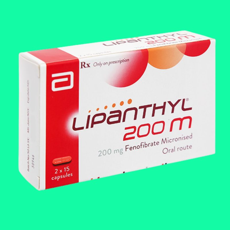Thuốc Lipanthyl 200M có tác dụng điều trị tăng triglycerid đơn thuần ...