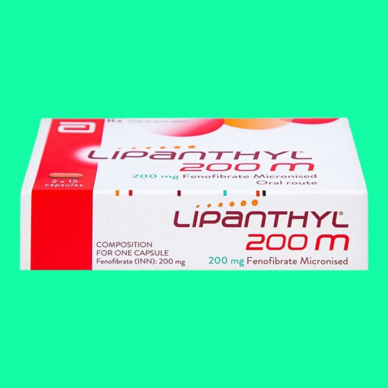 Thuốc Lipanthyl 200M có tác dụng điều trị tăng triglycerid đơn thuần ...