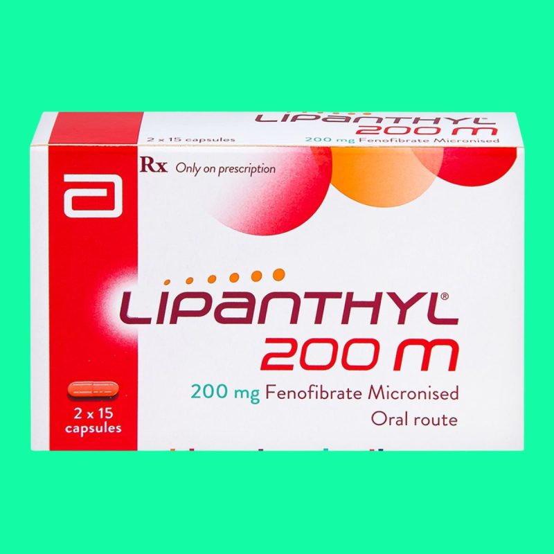 Thuốc Lipanthyl 200M có tác dụng điều trị tăng triglycerid đơn thuần ...