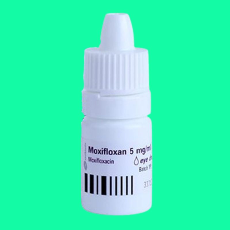 Thuốc Moxifloxan 5mg/ml eye drops solution (Moxifloxacin) điều trị viêm ...