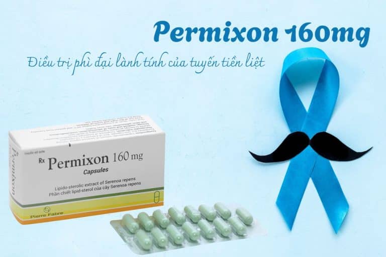 Thuốc Permixon 160mg dùng điều trị phì đại lành tính tuyến tiền liệt