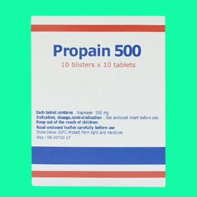 Thuốc Propain 500 (Naproxen) có tác dụng giảm đau, chống viêm