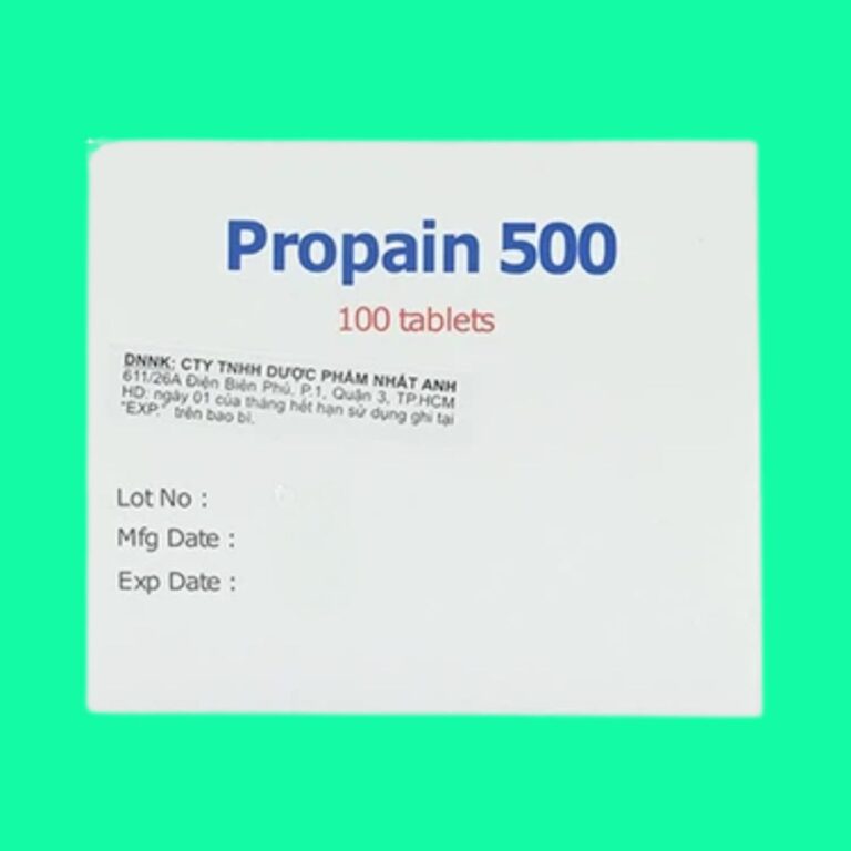 Thuốc Propain 500 (Naproxen) có tác dụng giảm đau, chống viêm