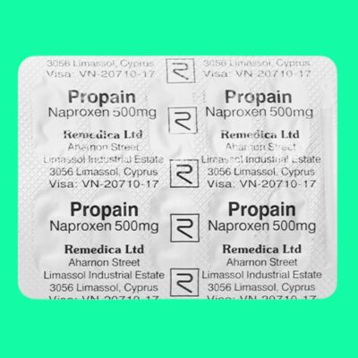 Thuốc Propain 500 (Naproxen) có tác dụng giảm đau, chống viêm