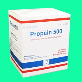 Thuốc Propain 500 (Naproxen) có tác dụng giảm đau, chống viêm