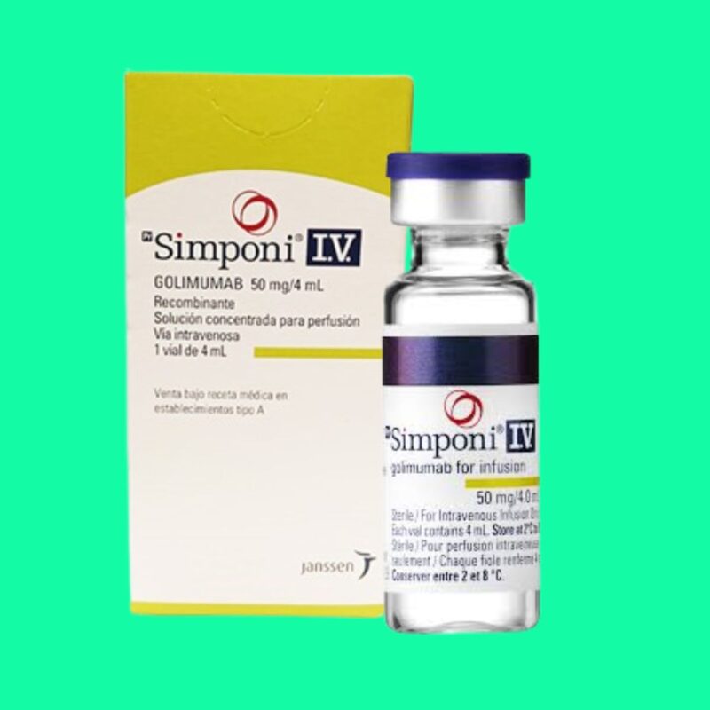 Thuốc Simponi IV 50 mg/4 mL (Golimumab ) điều trị viêm khớp dạng thấp