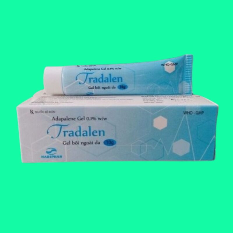 Thuốc Tradalen 10g (Adapalen) thường được chỉ định điều trị mụn