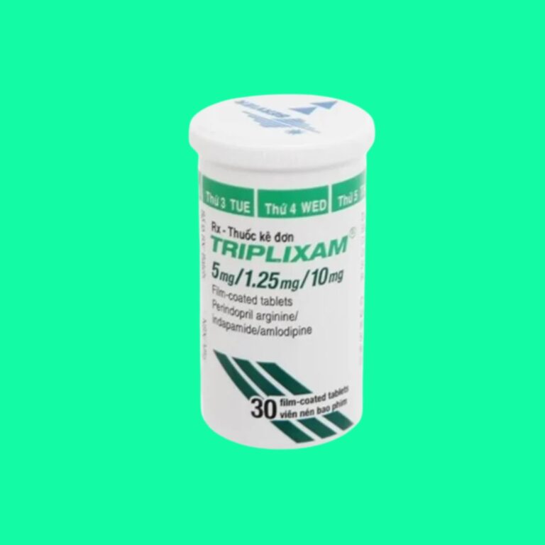 TRIPLIXAM 5mg/1.25mg/10mg sự kết hợp của ba nhóm thuốc hạ huyết áp