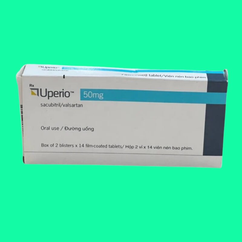 Uperio 50mg (sacubitril/valsartan) điều trị tình trạng suy tim