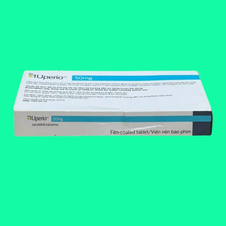Uperio 50mg (sacubitril/valsartan) điều trị tình trạng suy tim