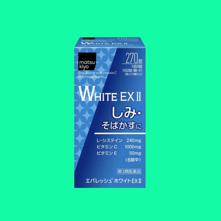 Viên trắng da White EX II hỗ trợ mờ thâm nám, dưỡng da trắng sáng