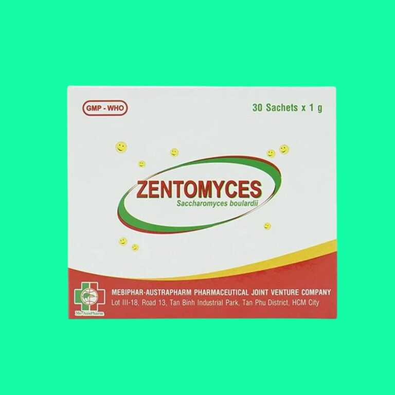 Thuốc Zentomyces (Saccharomyces boulardii 100mg) điều trị tiêu chảy cấp ...