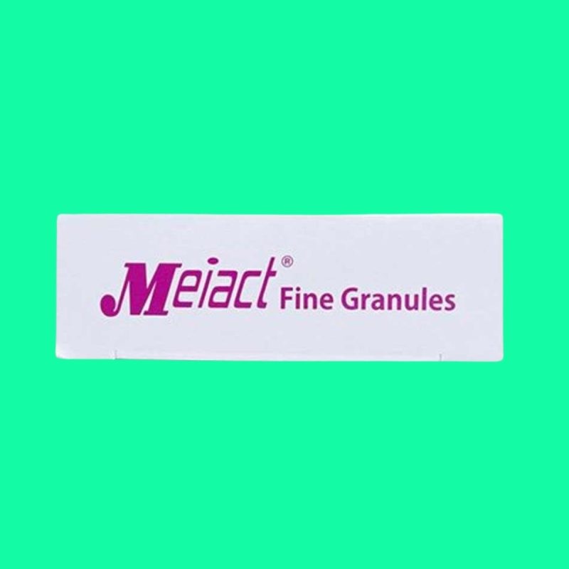 Meiact fine granules 50mg điều trị viêm xoang, viêm amidan cấp