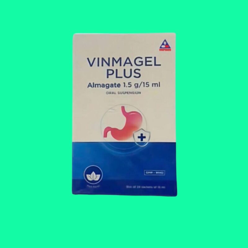 Vinmagel plus điều trị chứng tăng acid dạ dày như ợ chua, trào ngược