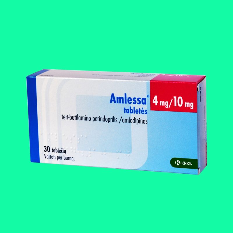 Thuốc Amlessa 4mg/10mg Tablets điều trị tăng huyết áp vô căn