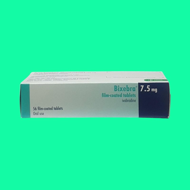 Thuốc Bixebra 7.5mg chỉ định điều trị đau thắt ngực ổn định mạn tính