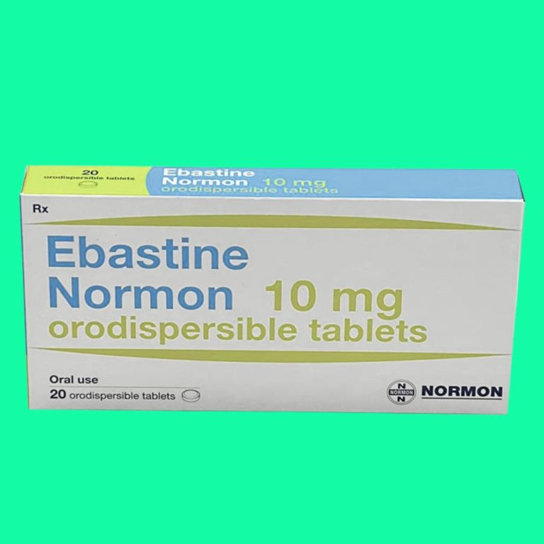 Ebastine Normon 10mg Orodispersible Tablets điều trị mày đay, viêm mũi
