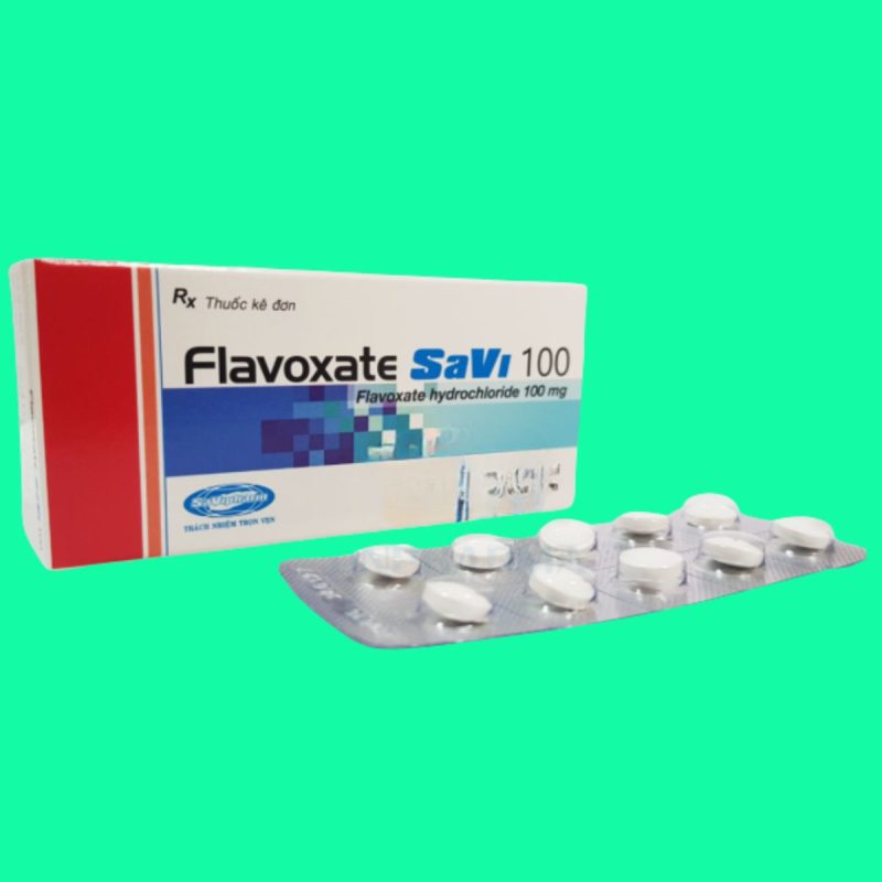 Thuốc Flavoxate Savi 200 (Flavoxate) điều trị bệnh lý đường tiết niệu