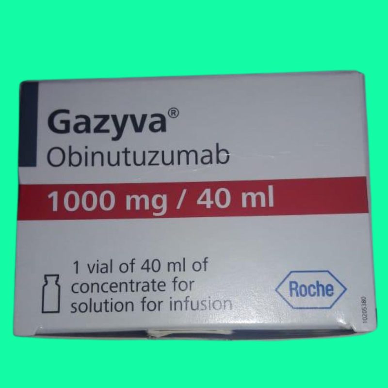 Thuốc Gazyva 1000mg/40ml điều trị u bạch cầu lymphocytic mạn