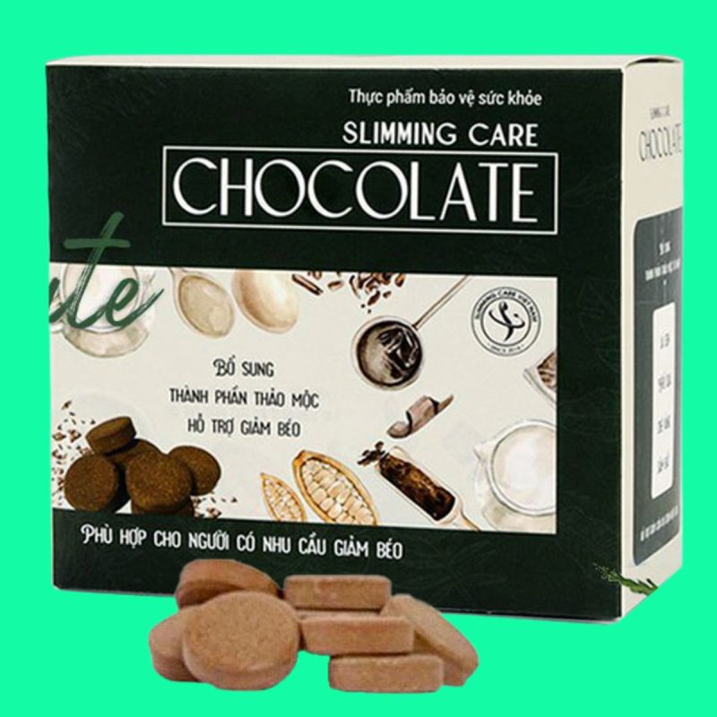 Slimming Care Chocolate hộp 20 viên có tác dụng hỗ trợ giảm cân