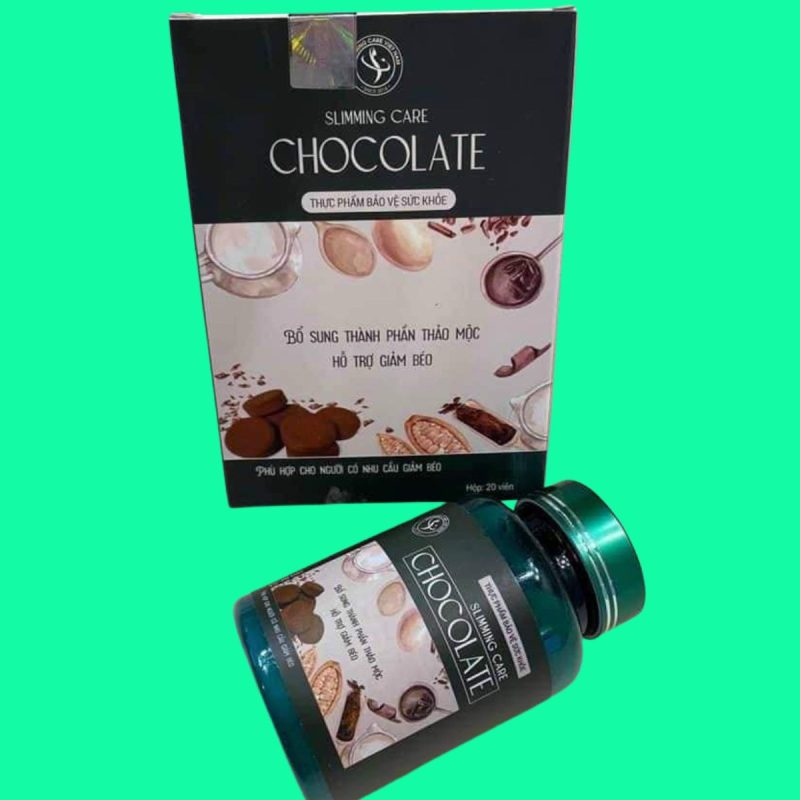 Slimming Care Chocolate hộp 20 viên có tác dụng hỗ trợ giảm cân