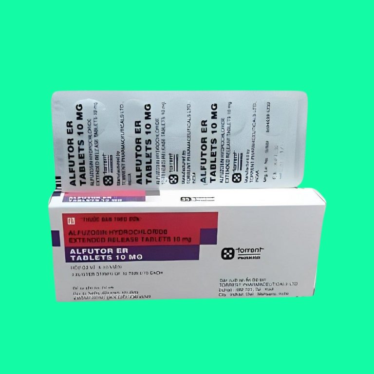Alfutor Er Tablets 10mg chỉ định trong phì đại tuyến tiền liệt lành tính