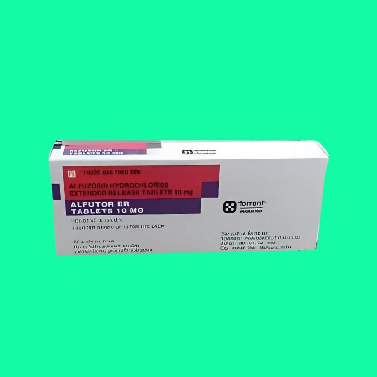 Alfutor Er Tablets 10mg chỉ định trong phì đại tuyến tiền liệt lành tính