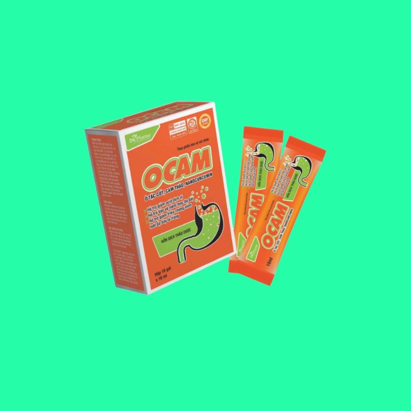 Thuốc OCAM hỗ trợ giảm acid dịch vị, giảm viêm loét dạ dày-tá tràng