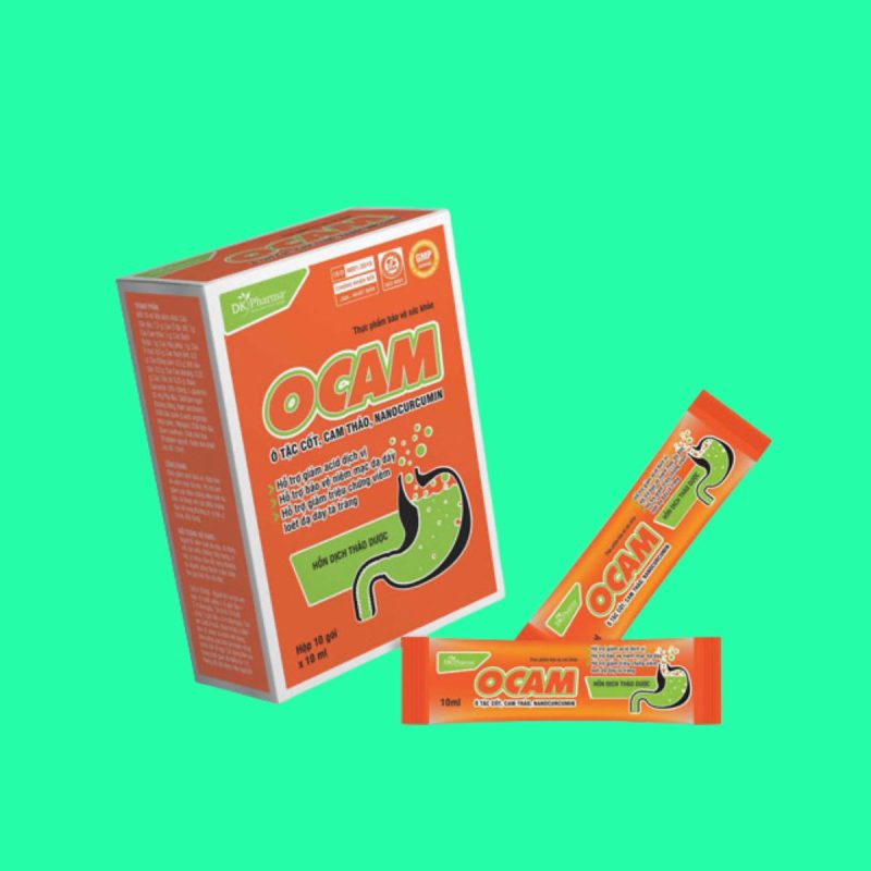 Thuốc OCAM hỗ trợ giảm acid dịch vị, giảm viêm loét dạ dày-tá tràng