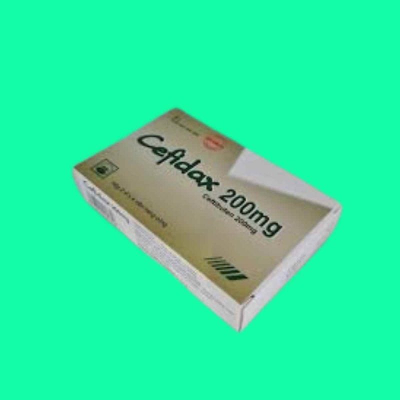 Thuốc Cefidax 200mg điều trị nhiễm khuẩn đường hô hấp trên và dưới