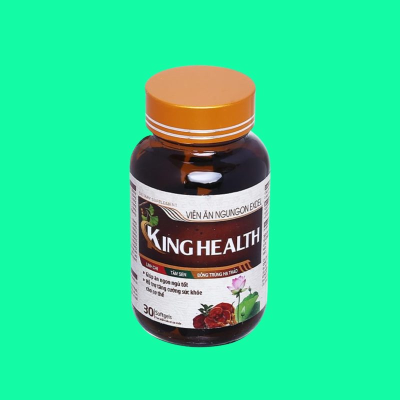 Viên Ăn NguNgon Exdel King Health hỗ trợ ăn ngon và cải thiện giấc ngủ