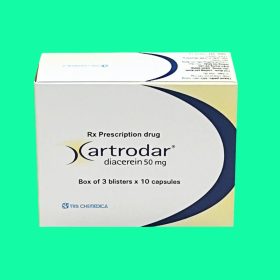 Thuốc Artrodar 50mg điều trị triệu chứng thoái hóa khớp hông, khớp gối