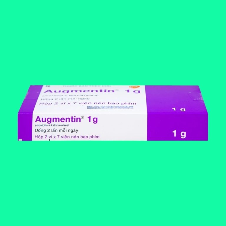 Thuốc Augmentin 1g điều trị ngắn hạn các tình trạng nhiễm khuẩn