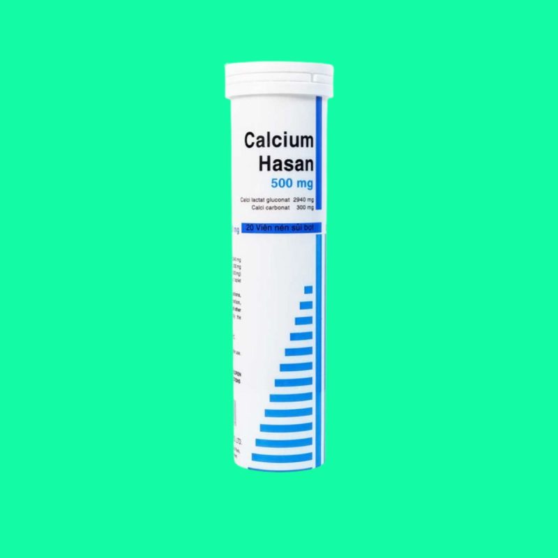Thuốc Calcium Hasan 500mg hỗ trợ điều trị và phòng ngừa tình trạng ...