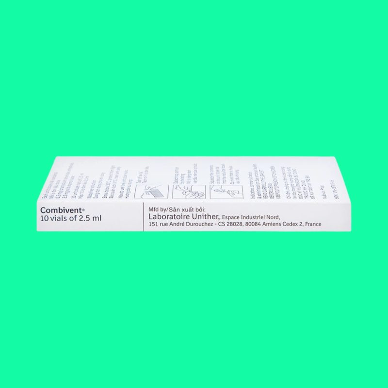 Thuốc khí dung Combivent Unit Dose Vials kiểm soát co thắt phế quản