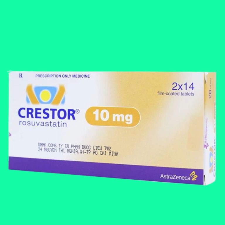 Thuốc Crestor 10mg có tác dụng điều trị tăng cholesterol máu