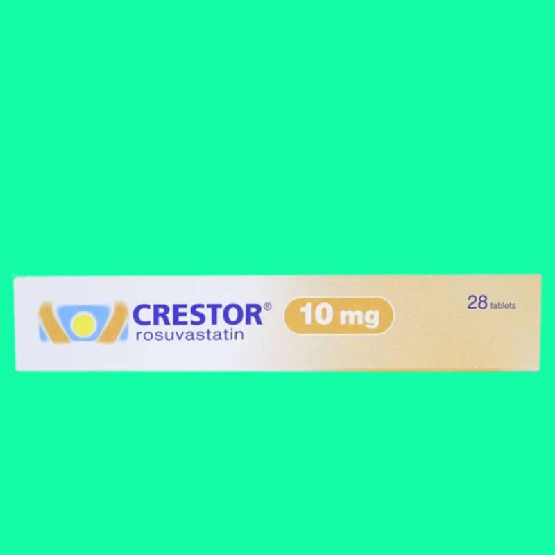 Thuốc Crestor 10mg có tác dụng điều trị tăng cholesterol máu