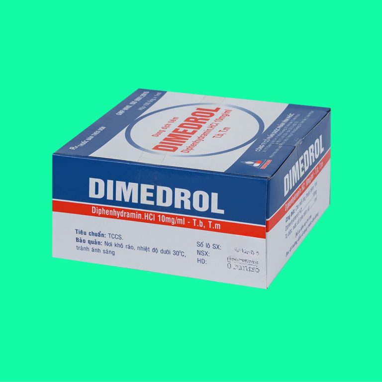 Dimedrol 10mg/ml Vinphaco chống dị ứng, điều trị phản ứng loạn trương lực