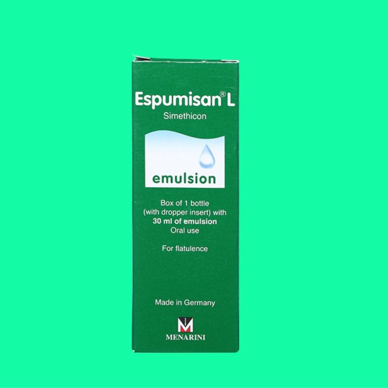 Espumisan L 40mg/ml điều trị triệu chứng tích tụ khí trong đường tiêu hóa