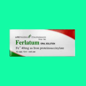 Thuốc Ferlatum 15ml điều trị tình trạng thiếu máu do thiếu sắt