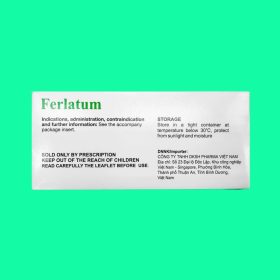 Thuốc Ferlatum 15ml điều trị tình trạng thiếu máu do thiếu sắt