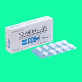 Thuốc Fosmicin tablets 500 điều trị nhiễm khuẩn sâu ở da, viêm bàng quang